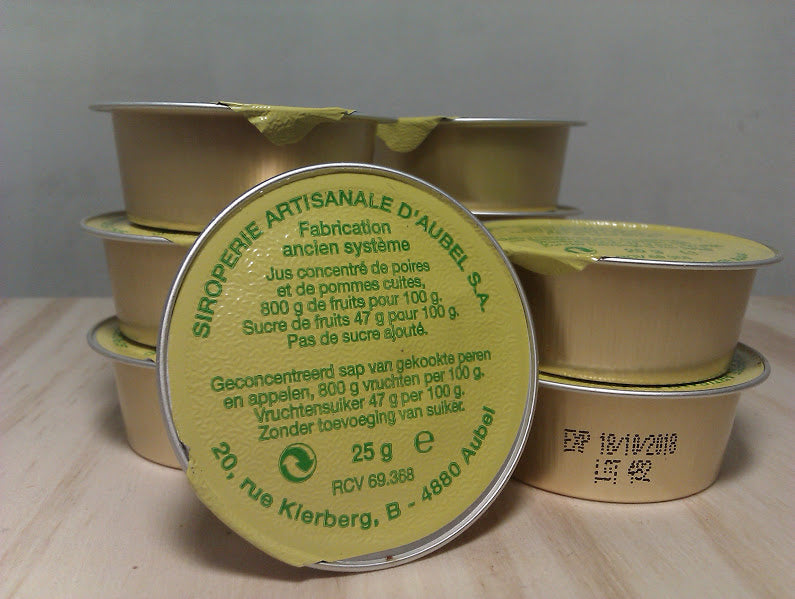 Sirop artisanal d'aubel jus concentré de poires et de pommes cuites ...