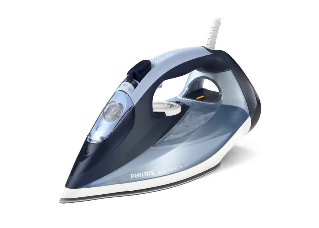 Philips 7000 series DST7020/20 HV Steam Iron Louros/Cotton Blue ...